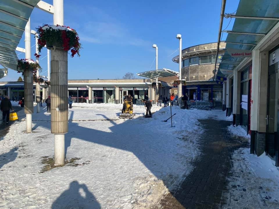 Winkelpuien van winkelcentrum Hatert, Nijmegen - Meijs Schilders